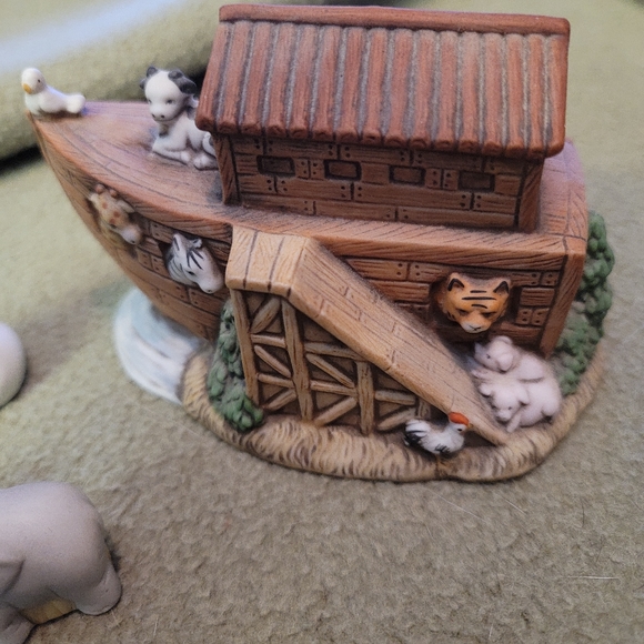 Home Interiors | Accents | Home Interiors Noahs Ark W Rainbow Animals Must See | Poshmark